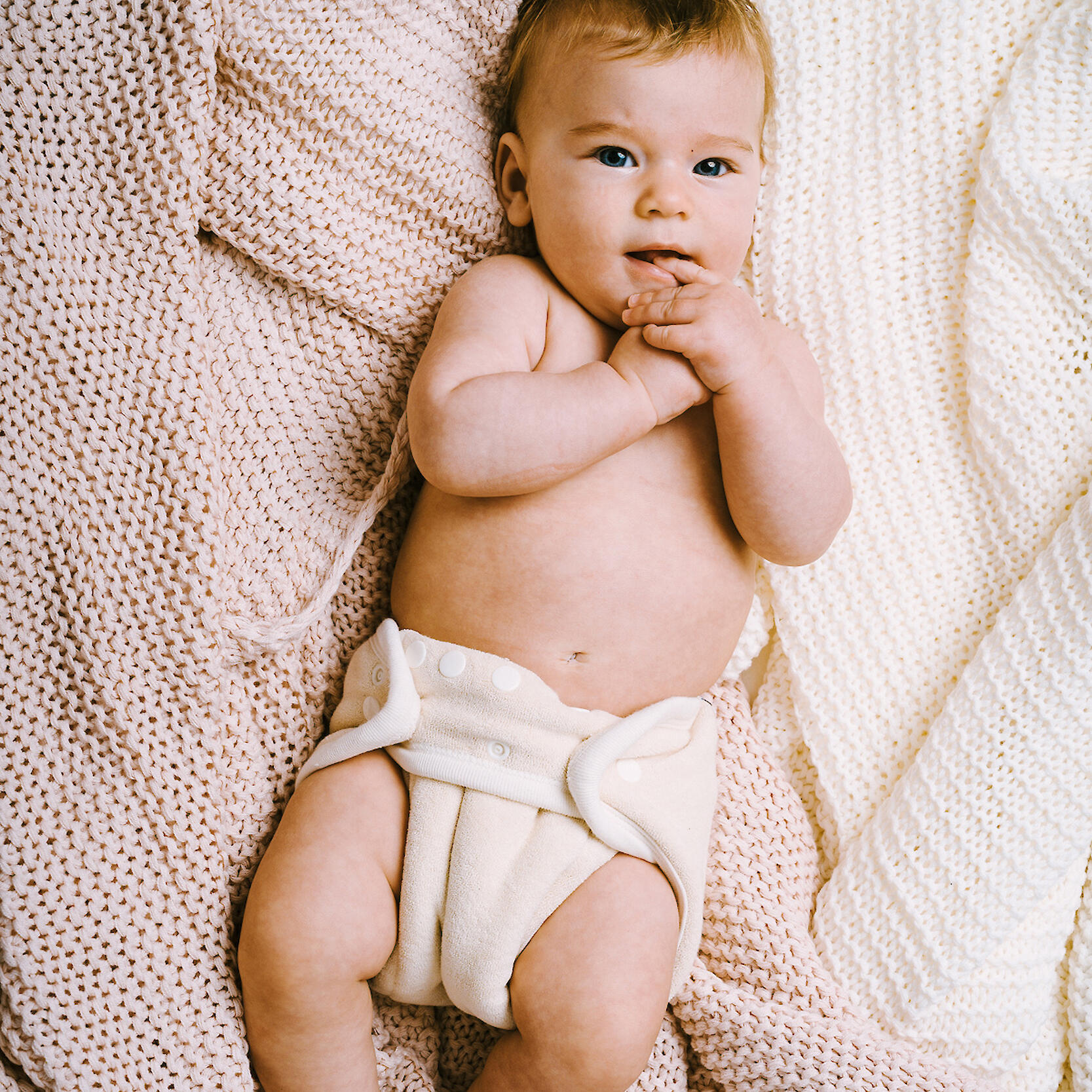 Popolini MiniSnap Höschenwindel | Gut saugende Stoffwindeln für Neugeborene | zerohero.ch