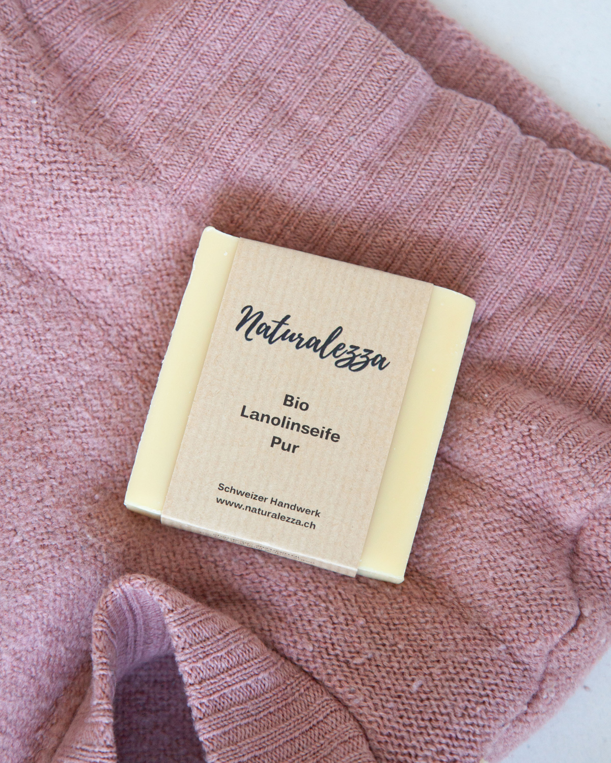 Naturalezza Bio-Lanolinseife PUR | Handseife mit Lanolin für Wollwindeln und Wollkleider ...