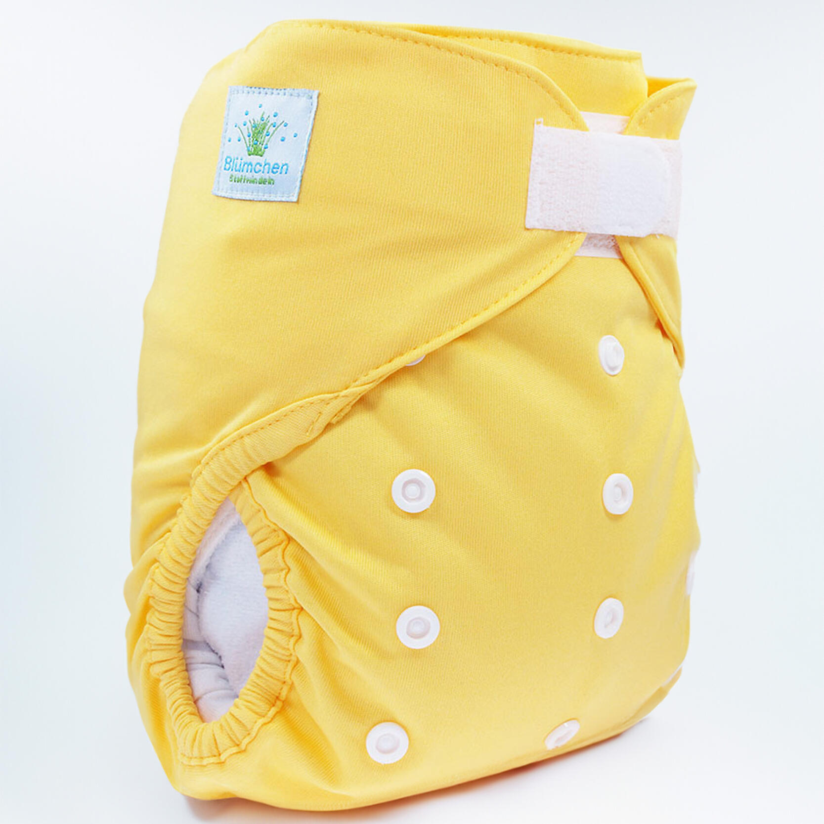 Blümchen Überhose Slim Fit Onesize | Waschbare Windelüberhose mit Klett | zerohero.ch